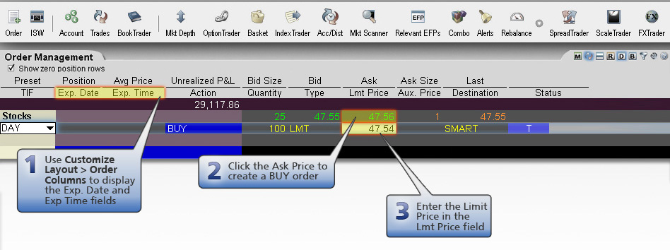 Good-Til-Date/Time (GTD) Orders | Interactive Brokers Luxembourg SARL