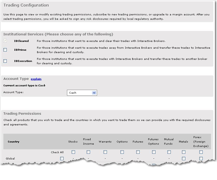 Interactive Brokers Hong Kong Fully Disclosed Clearing Agreement